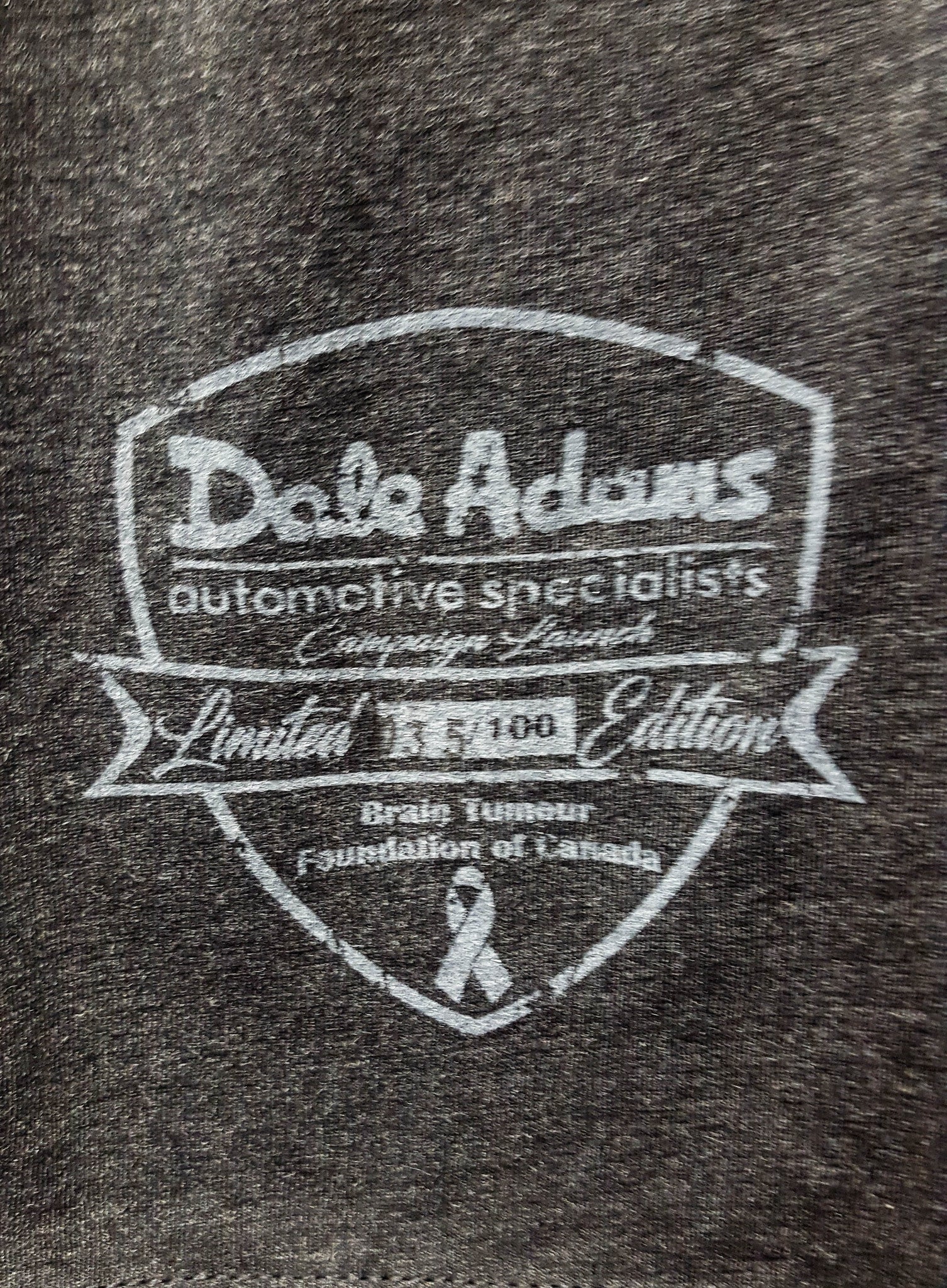 Powering the Cure T-shirt - Dale Adams Automotive